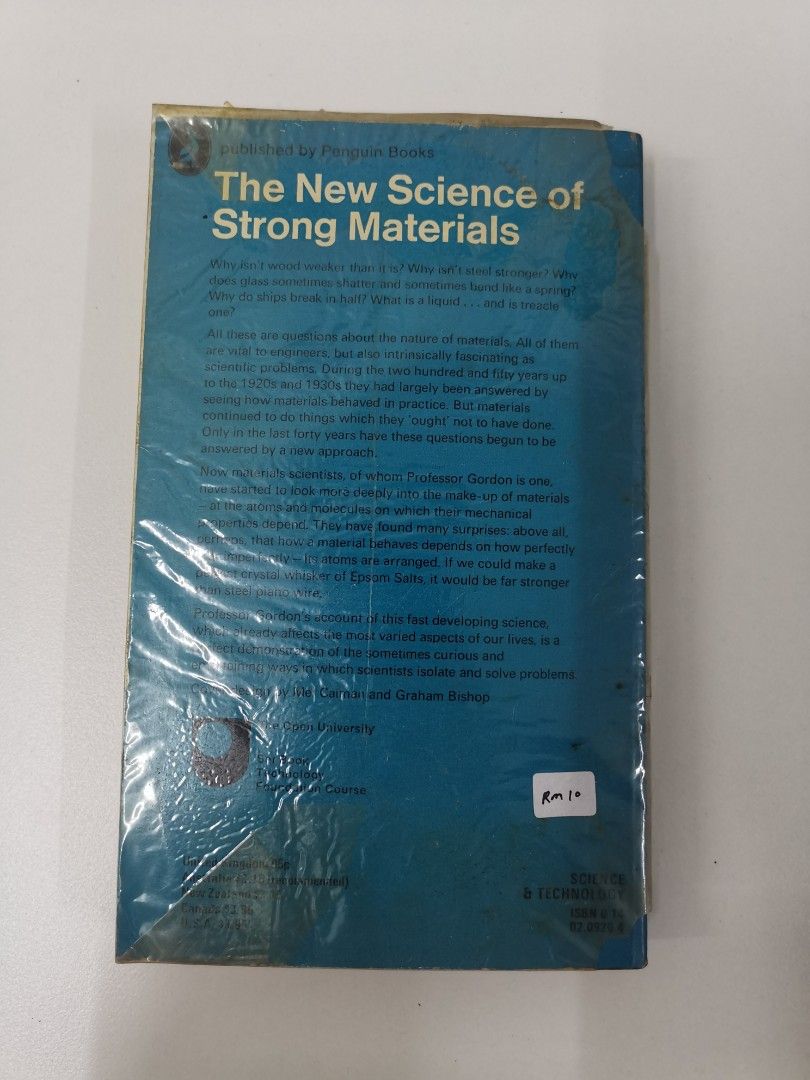 (ENG) The New Science Of Strong Materials, Hobbies & Toys, Books ...