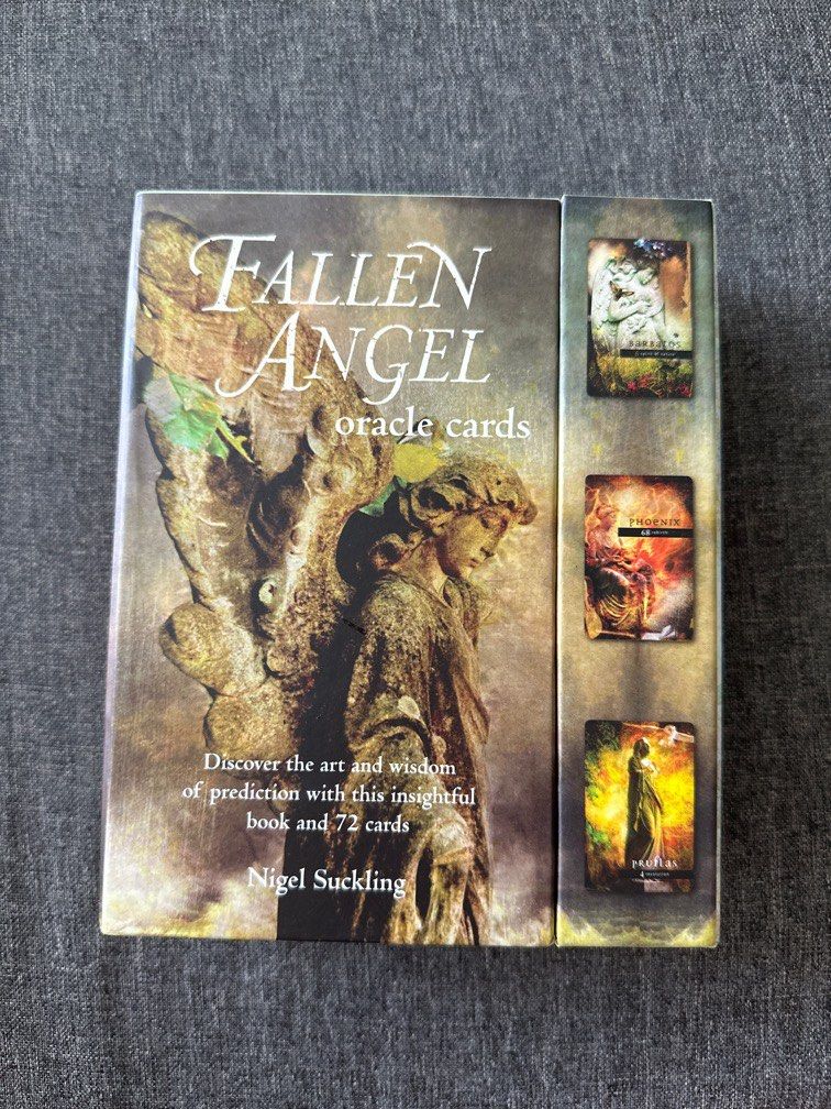 Fallen Angel oracle cards, Hobbies & Toys, Toys & Games on Carousell
