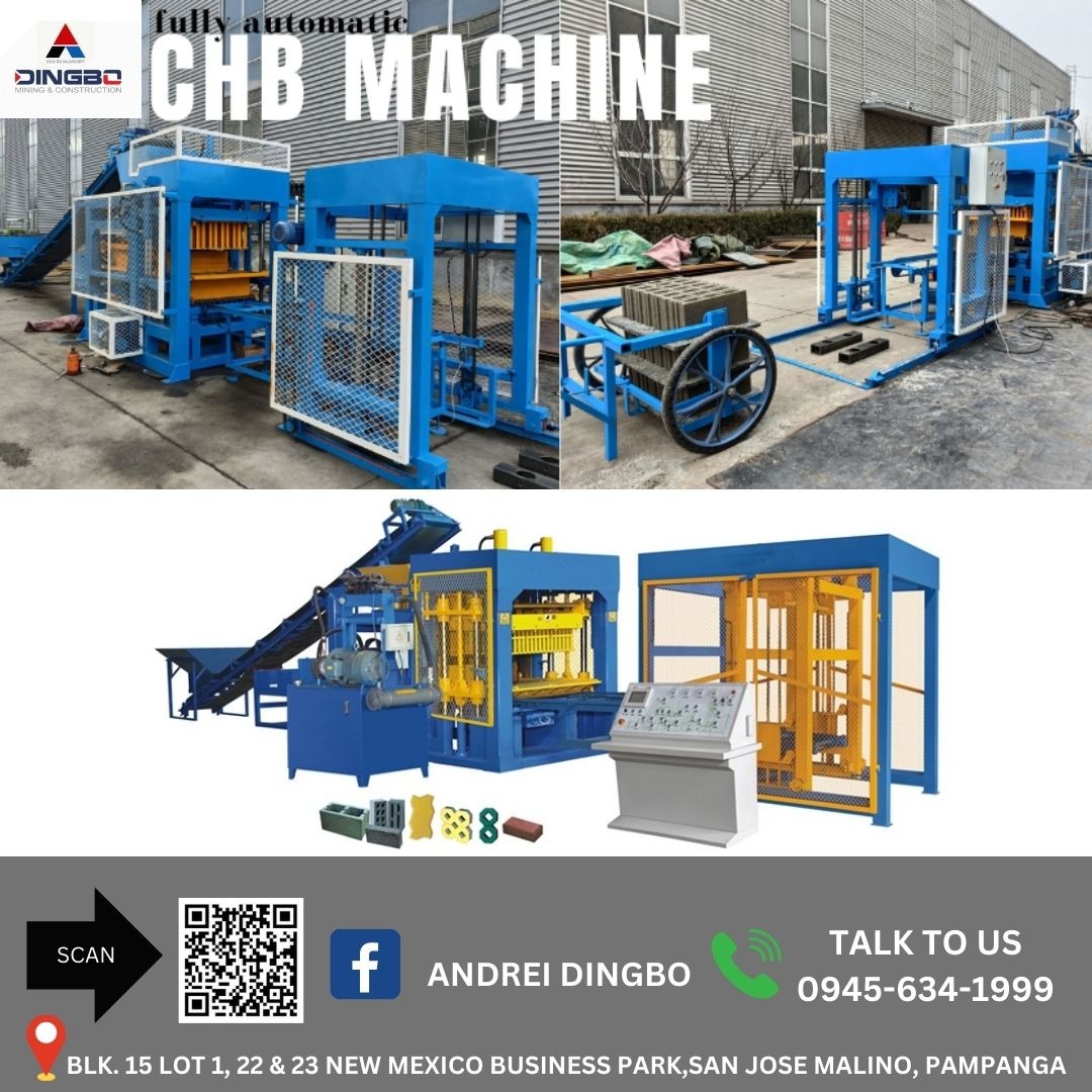 FULLY AUTOMATIC CHB MACHINE, Commercial & Industrial, Industrial ...