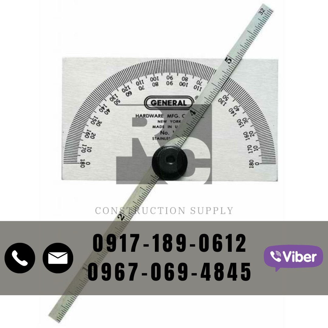 General Protractor & Depth Gauge, Commercial & Industrial, Construction ...