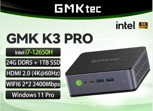 GMKtec K3 Pro, 電腦＆科技, 桌上電腦 - Carousell