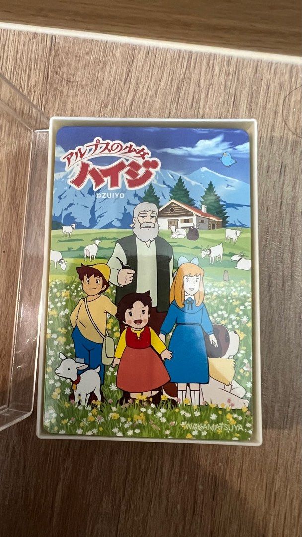 Heidi Girls Japanese Anime Play card made in Japan, Hobbies & Toys ...
