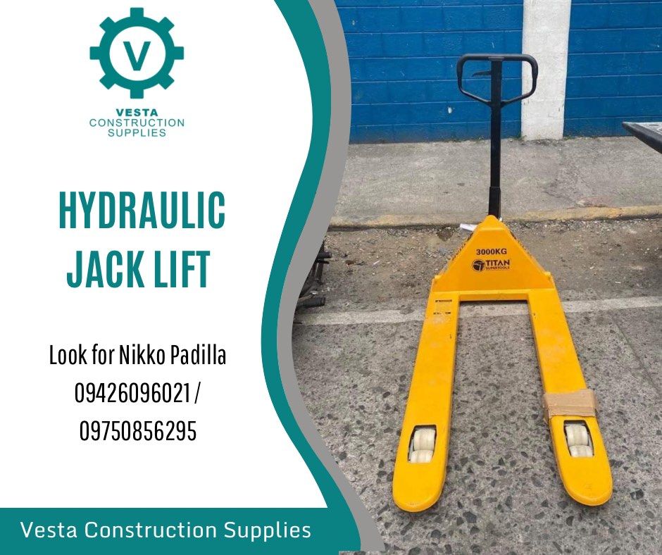 Hydraulic Jack Lift, Commercial & Industrial, Construction Tools ...