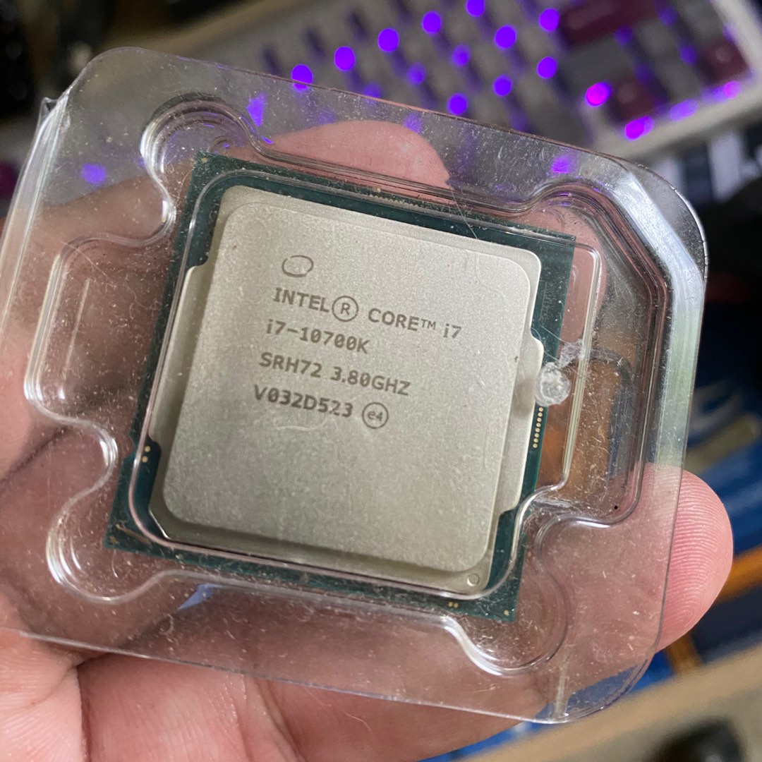 Intel 10th Gen 10700K - Processor Only, Computers & Tech, Parts ...