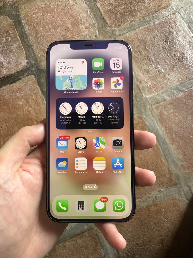 iPhone 12 Pro Max, Factory Unlocked, Dual Sim, 128gb, Mobile Phones ...