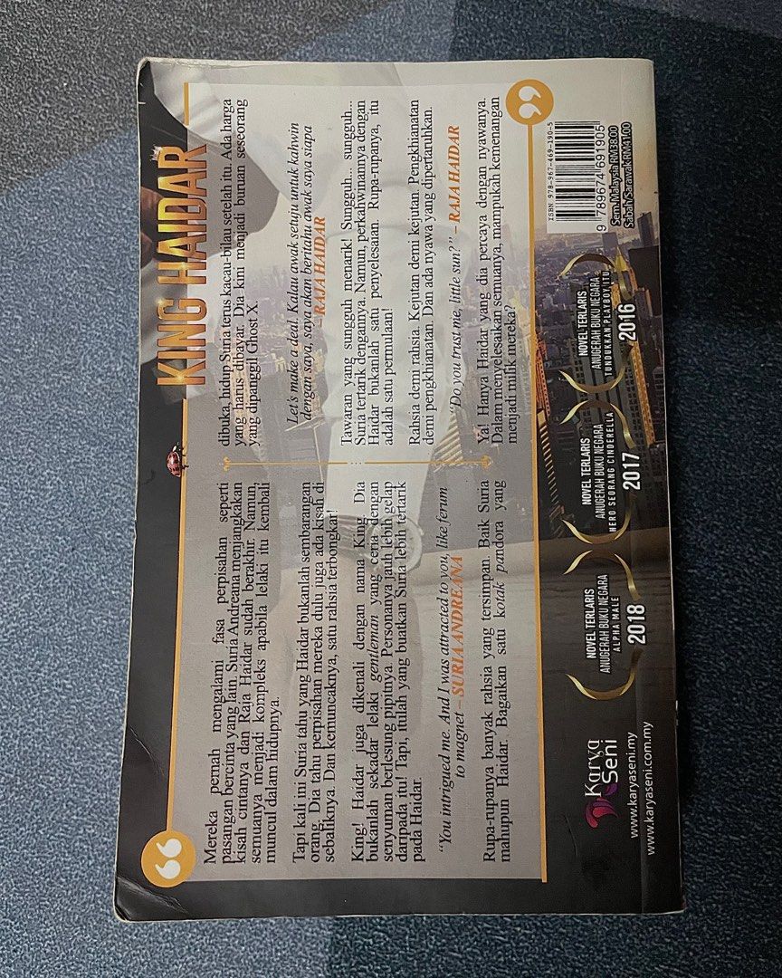 KING HAIDER - ANJELL, Hobbies & Toys, Books & Magazines, Storybooks on Carousell