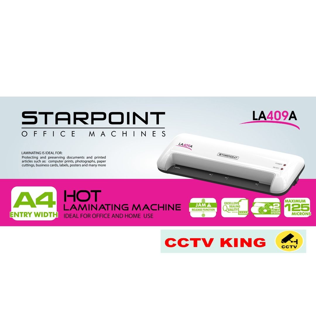 LA409 Starpoint Laminator, laminating machine, id and documents lamination, Laminator, Computers ...