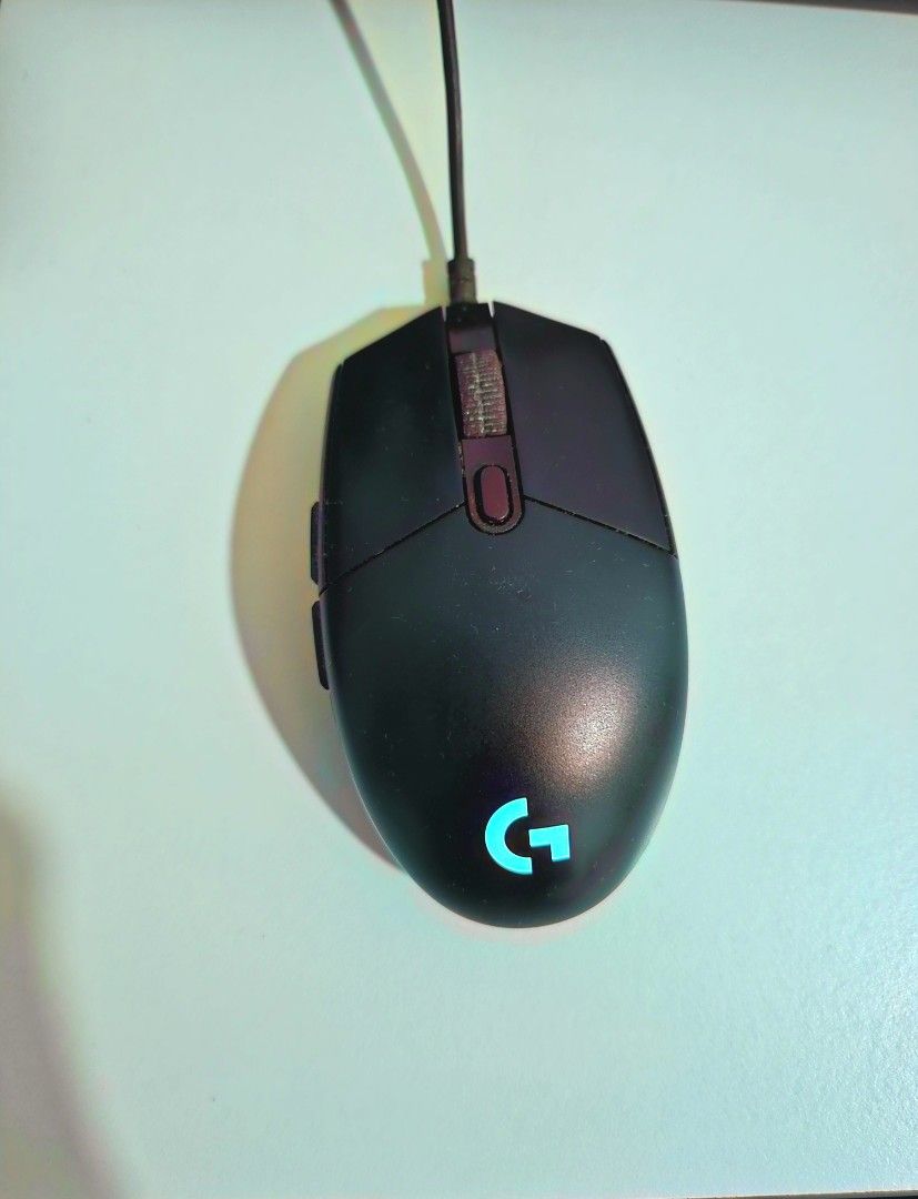 Logitech G103 prodigy gaming mouse, Computers & Tech, Parts ...