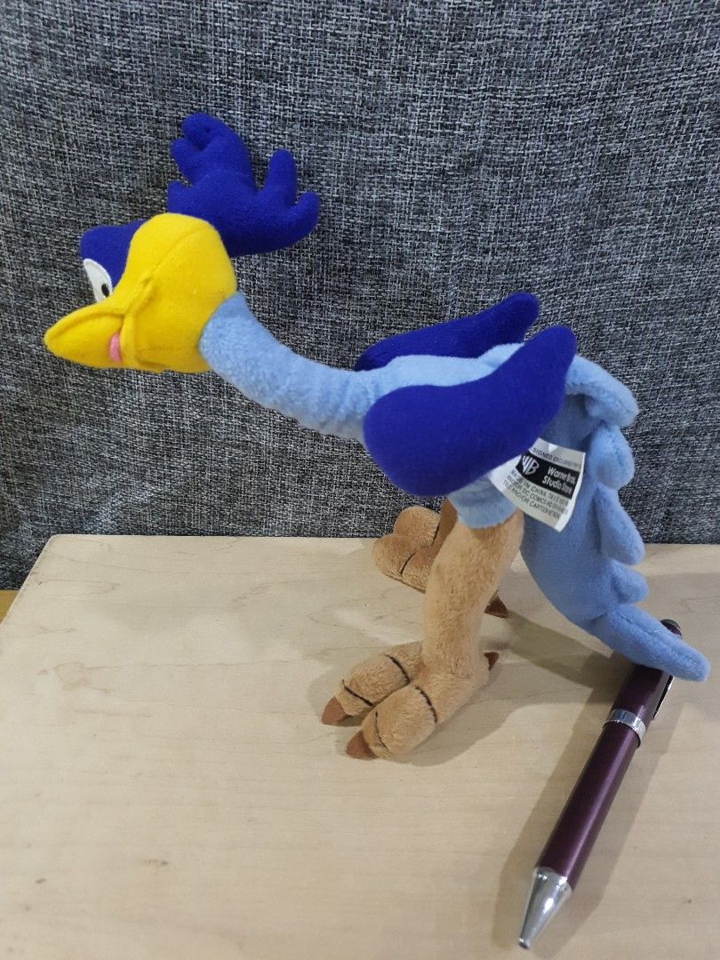 Looney Tunes Road Runner plush 23cm, Hobbies & Toys, Toys & Games on ...