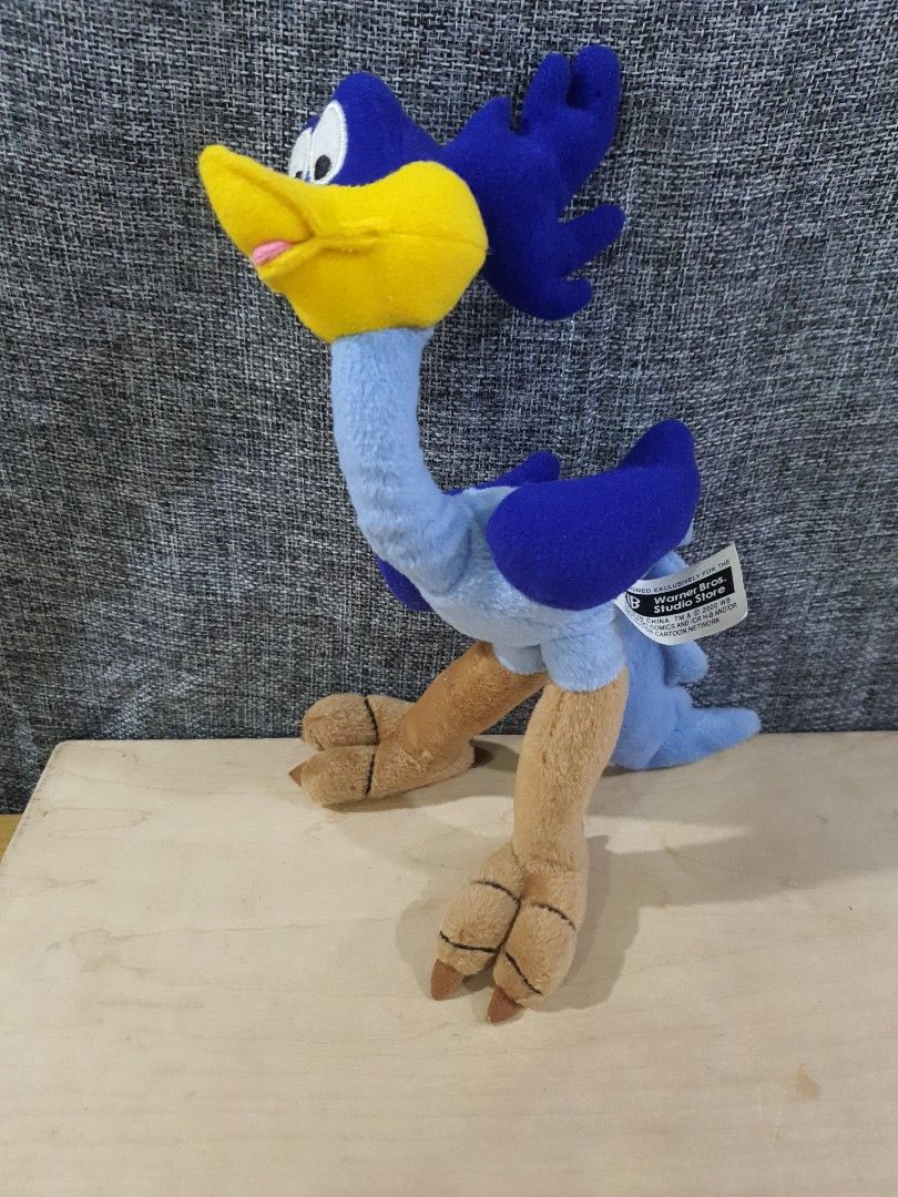 Looney Tunes Road Runner plush 23cm, Hobbies & Toys, Toys & Games on ...