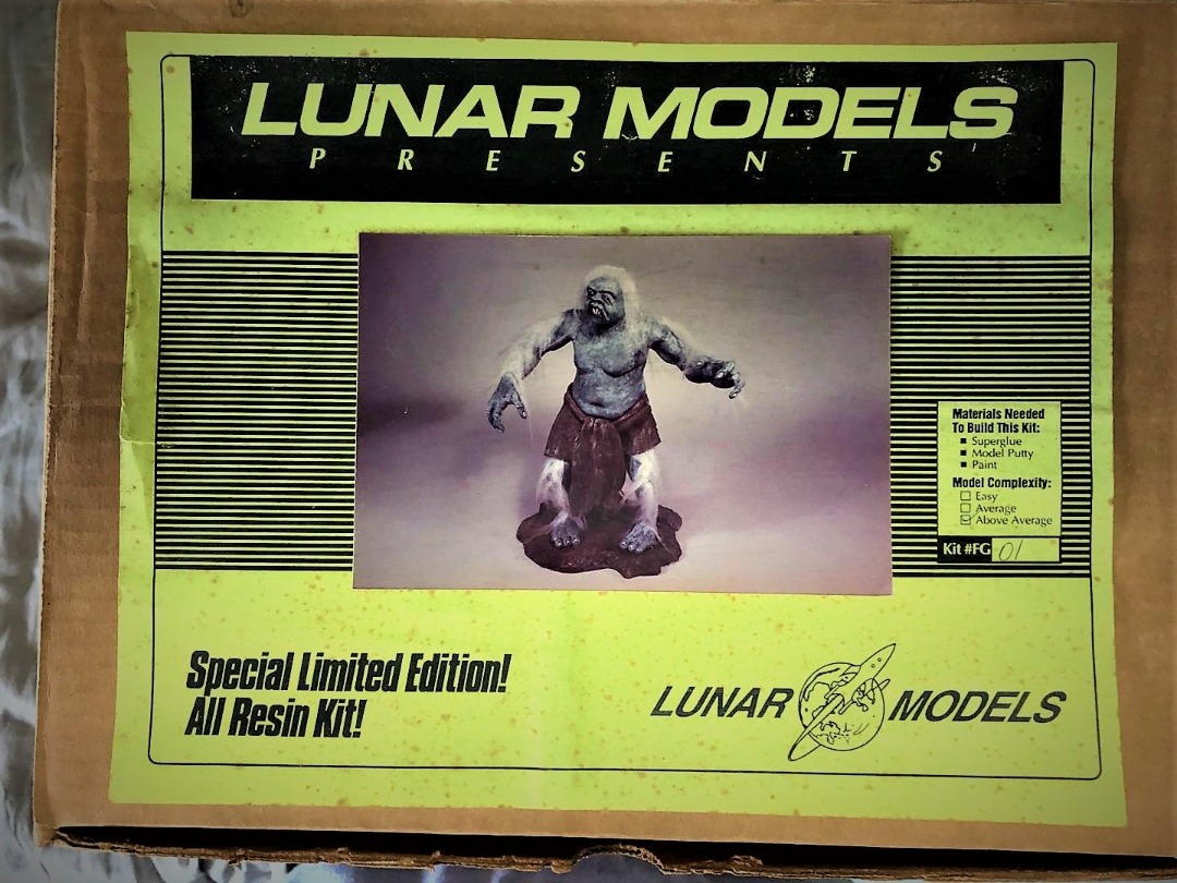 Lunar Models - HG Wells, The Time Machine, Morlock Resin Kit, Hobbies ...