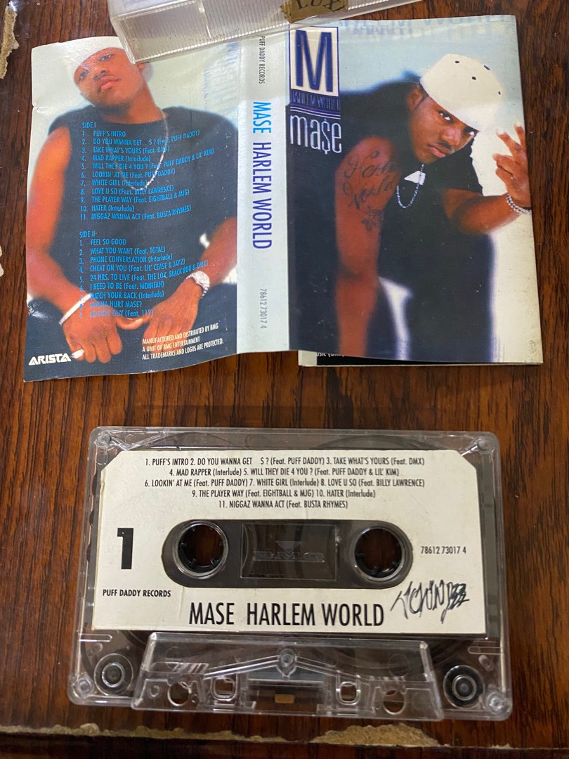 MASE - HARLEM WORLD - Original Philippines Music Album Cassette Tape ...