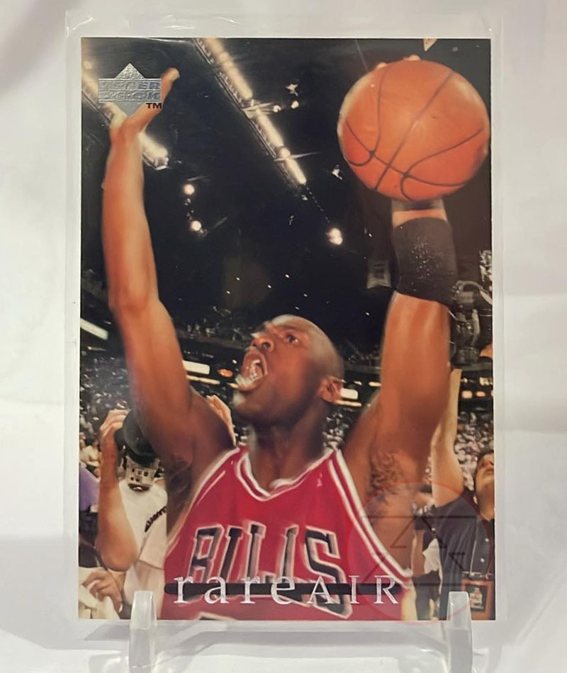 Michael Jordan 1994 Uppereck Rare Air no. 46 NBA card, Hobbies & Toys ...