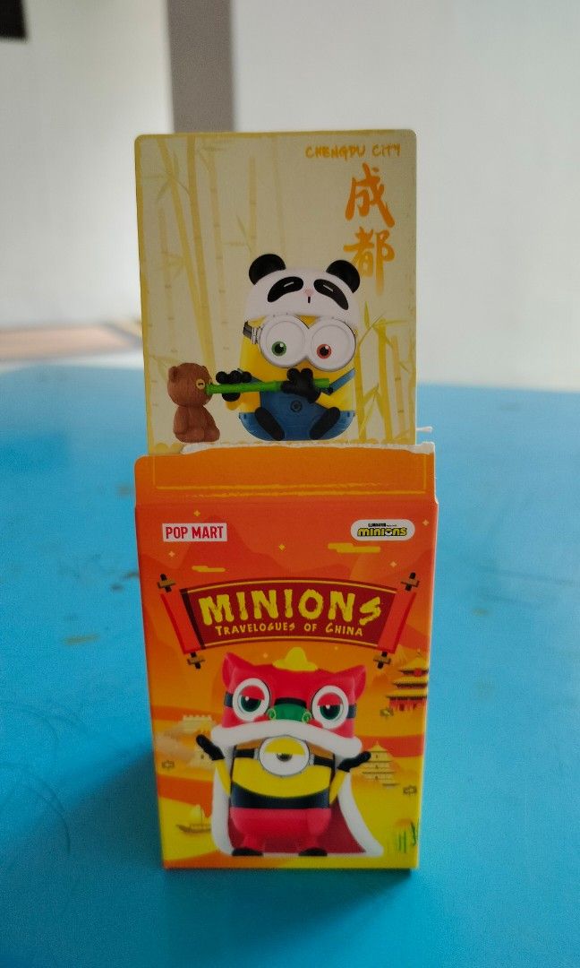 Bamboo Flute Bob Minion Panda POPMART, Hobbies & Toys, Toys & Games on ...