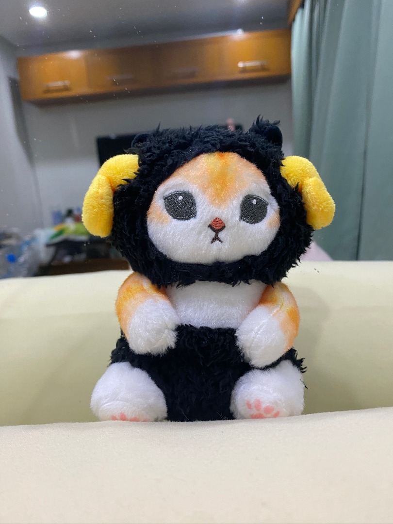 Mofusand Black Sheep Nyan Cat Mascot Plush, Hobbies & Toys, Toys & Games on Carousell