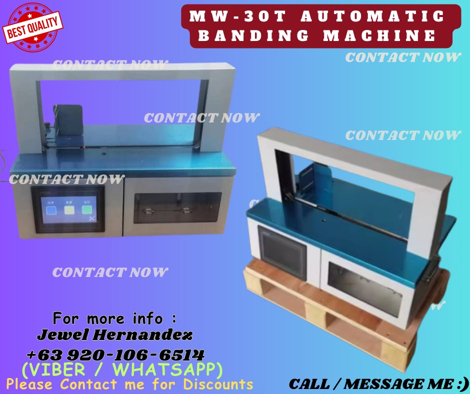 MW-30T AUTOMATIC BANDING MACHINE - PAPER TAPE STRAPPING MACHINE ...