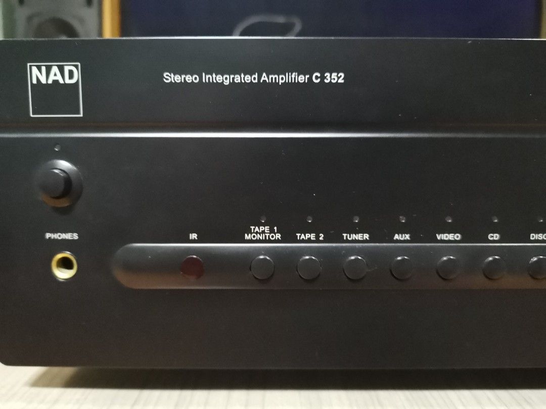 NAD C352 Stereo Integrated Amplifier, Audio, Soundbars, Speakers ...