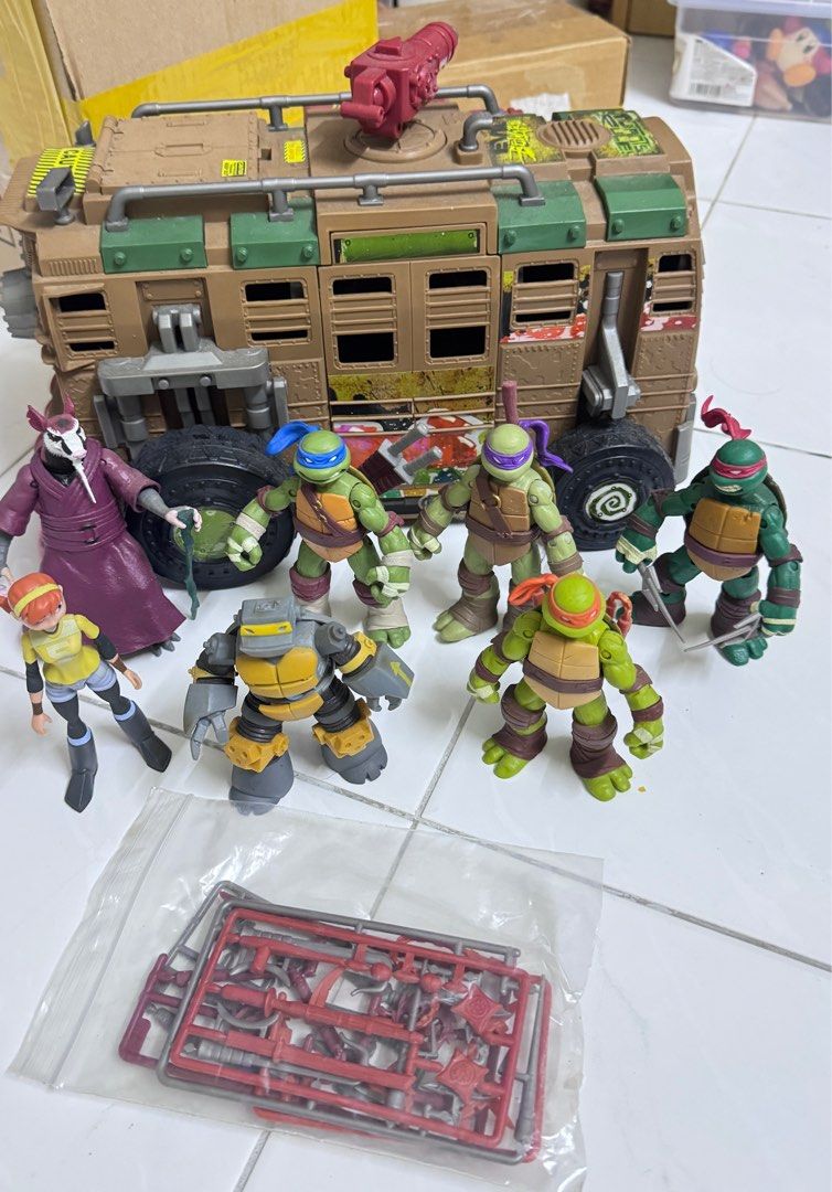 Nickelodeon TMNT 2012 set, Hobbies & Toys, Toys & Games on Carousell