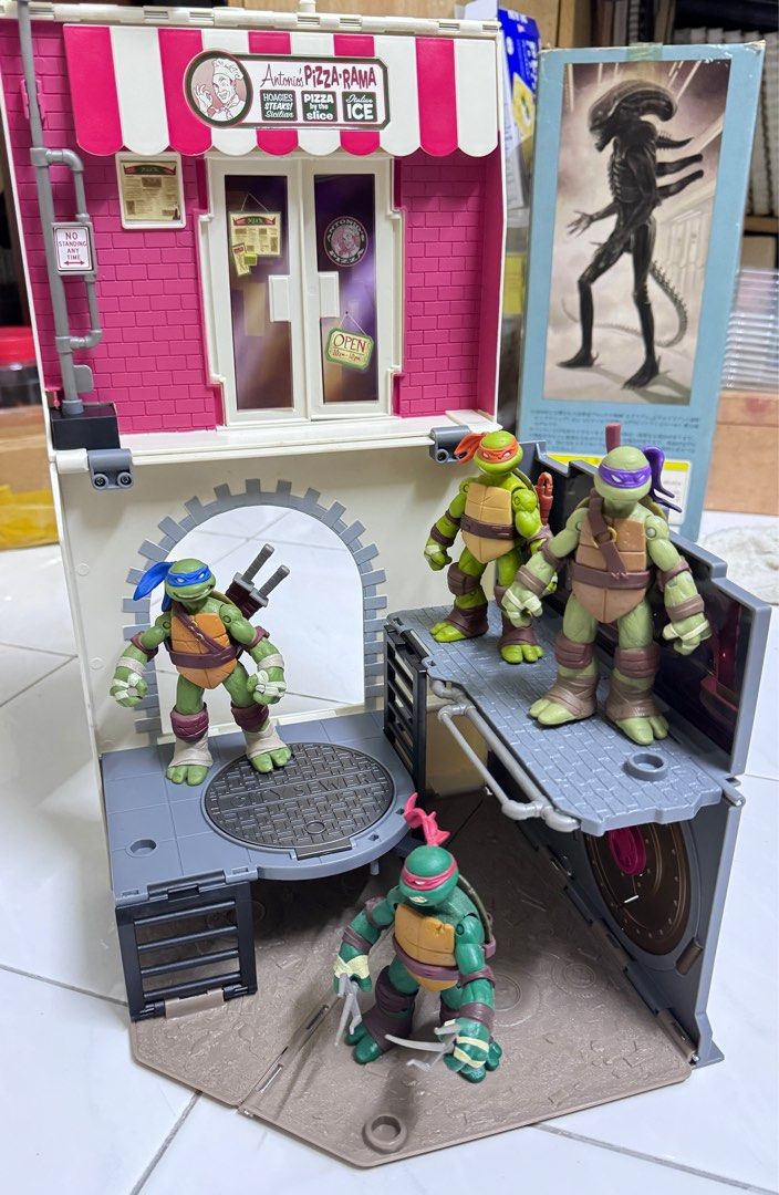 Nickelodeon TMNT 2012 set, Hobbies & Toys, Toys & Games on Carousell