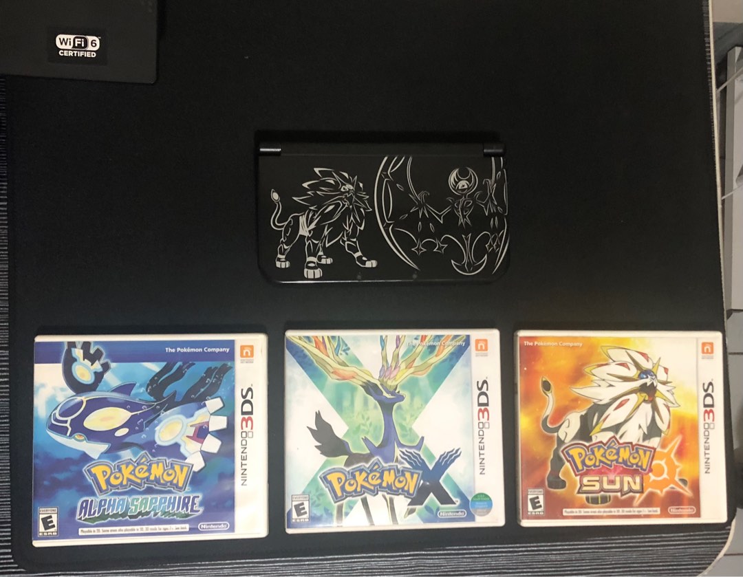 Nintendo 3ds XL Sun and Moon Edition (3 games included), Video Gaming ...