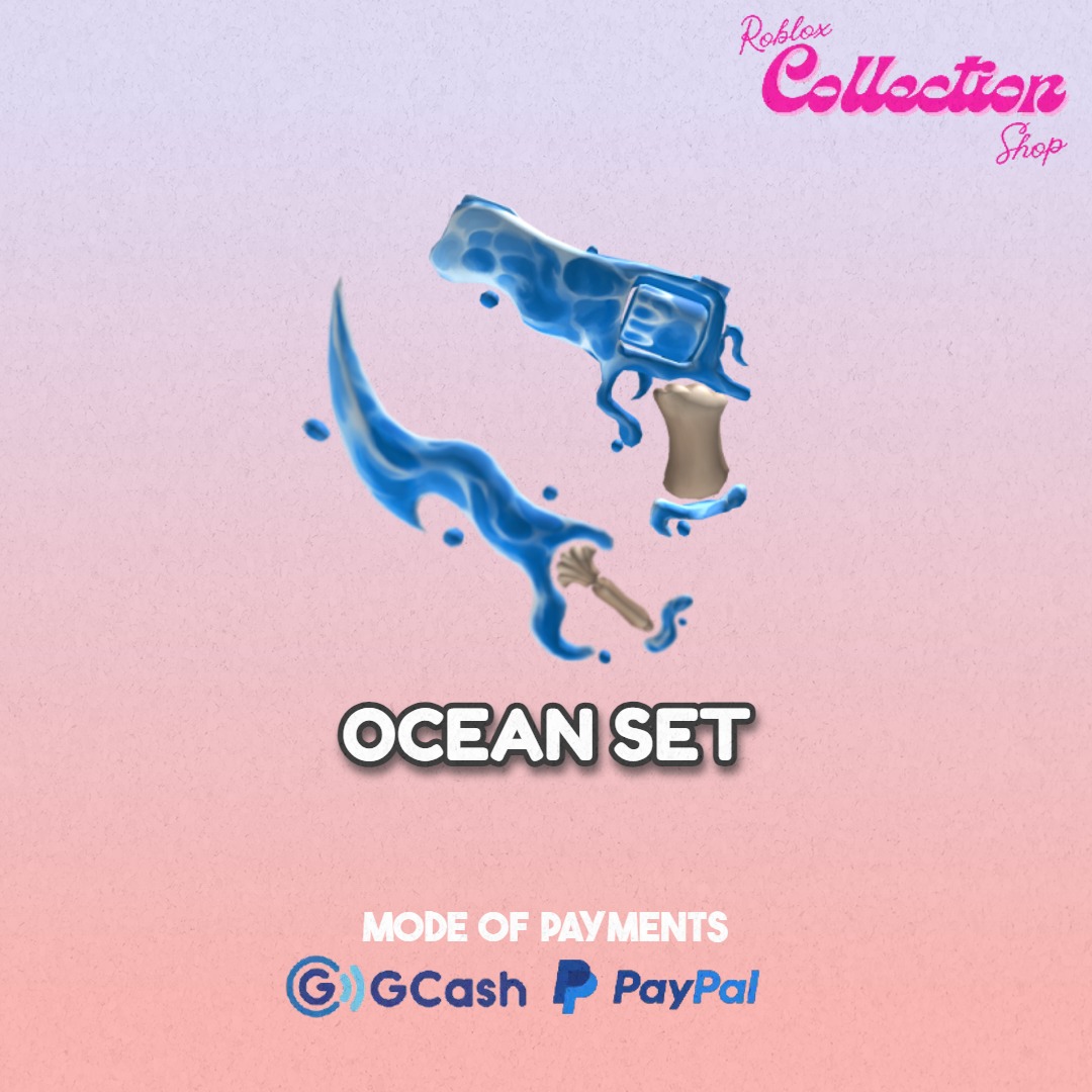 Ocean Set | Murder Mystery 2 | MM2 | Roblox, Video Gaming, Gaming Accessories, In-Game Products ...
