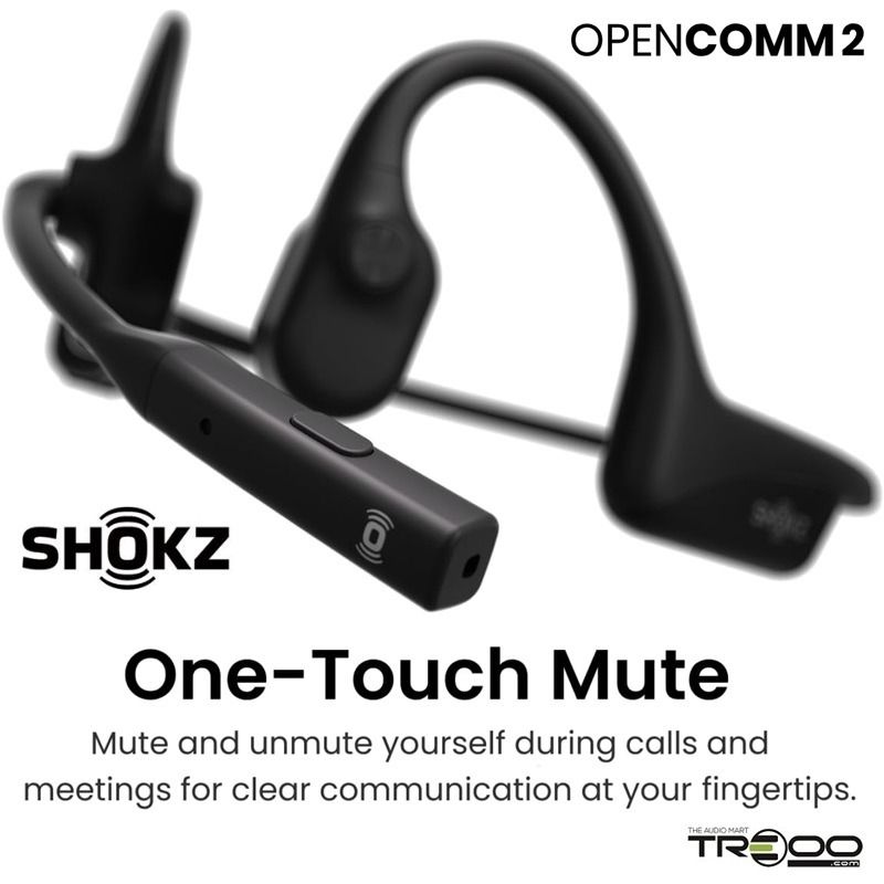 [Official]($10.75 Cashback!) Shokz OpenComm2 Wireless Bluetooth Bone ...