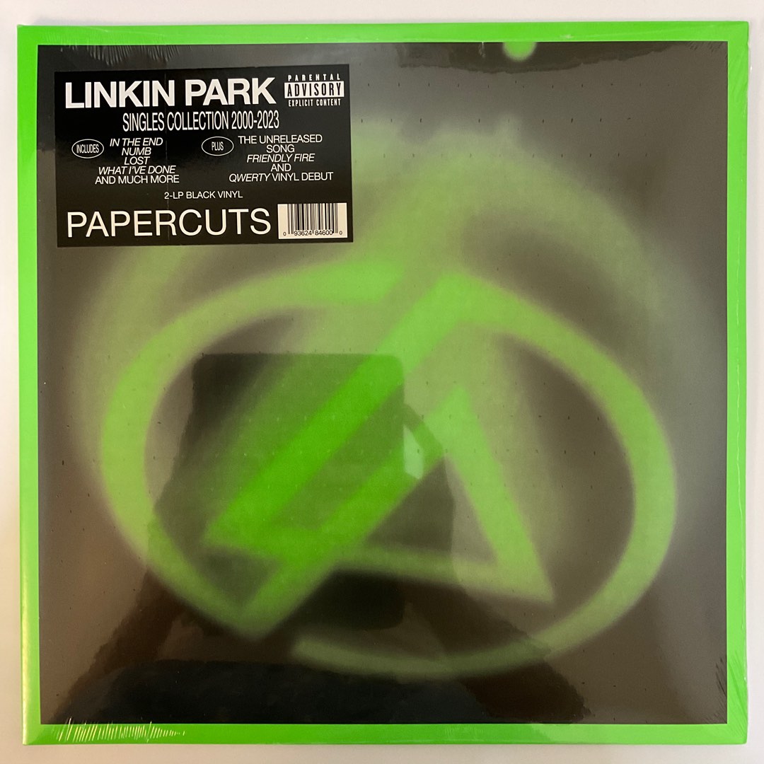 [On Hand] Linkin Park - Papercuts: Singles Collection 2000-2023 Black ...