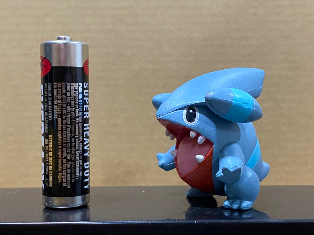 Pokemon Tomy Gible figure, Hobbies & Toys, Toys & Games on Carousell