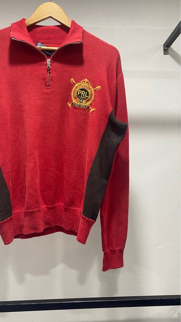 POLO RALPH LAUREN KNIT HALFZIPPER, Men's Fashion, Coats, Jackets and ...