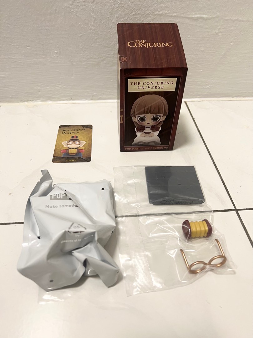 Pop Mart The Conjuring Universe (Accordion Monkey), Hobbies & Toys ...