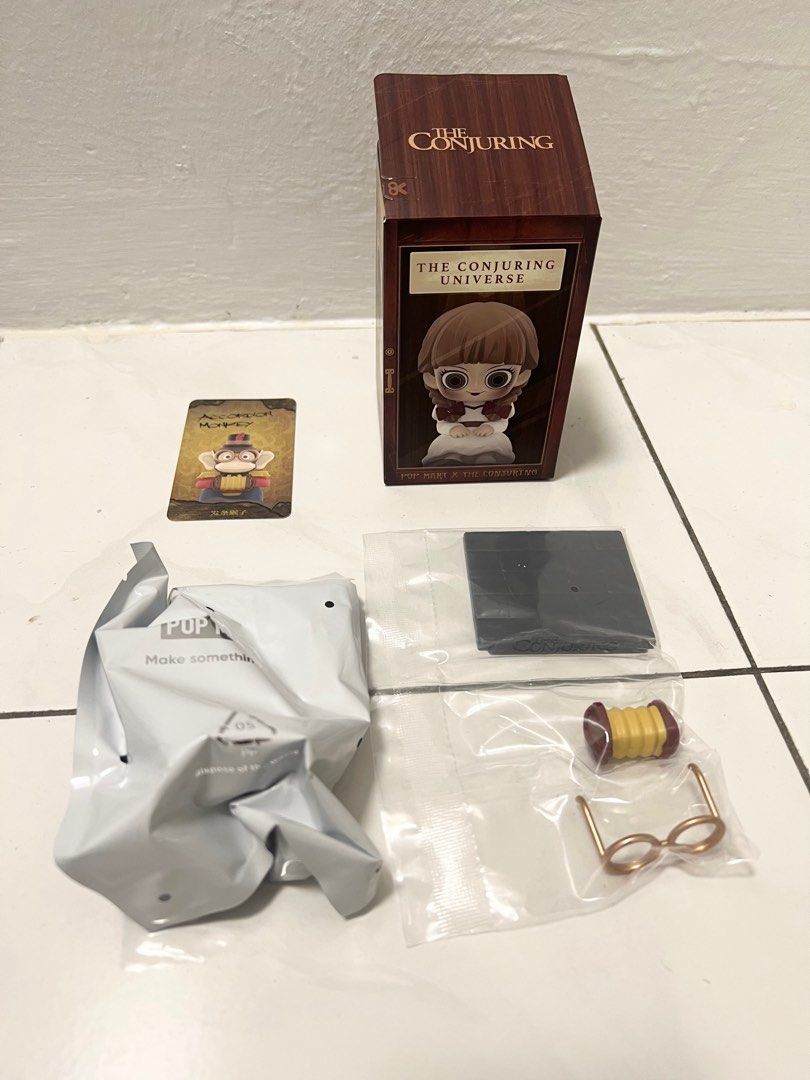 Pop Mart The Conjuring Universe (Accordion Monkey), Hobbies & Toys ...