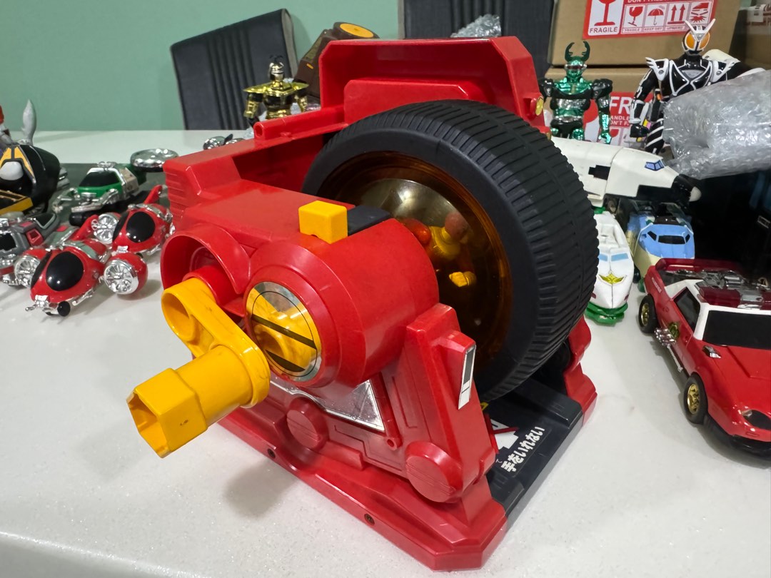 Power Rangers Zeo Chouriki Sentai Ohranger Giant Roller Defender Wheels ...