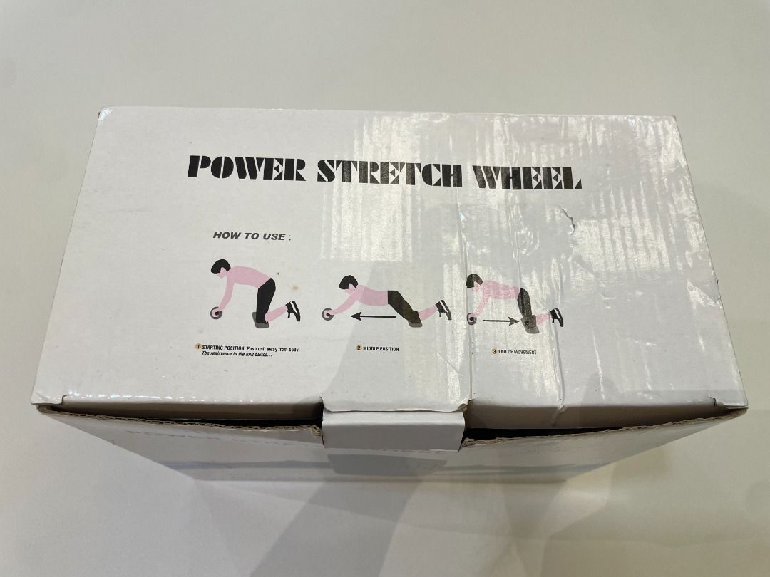 Power Stretch Wheel, Sports Equipment, Exercise & Fitness, Cardio ...