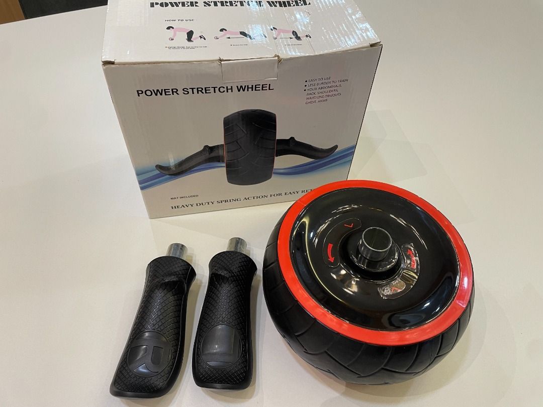 Power Stretch Wheel, Sports Equipment, Exercise & Fitness, Cardio ...