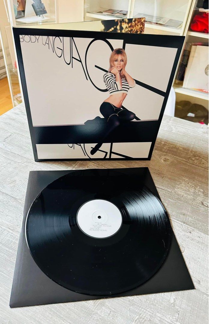 Pre Order Kylie Minogue Body Language limited edition gatefold Black ...