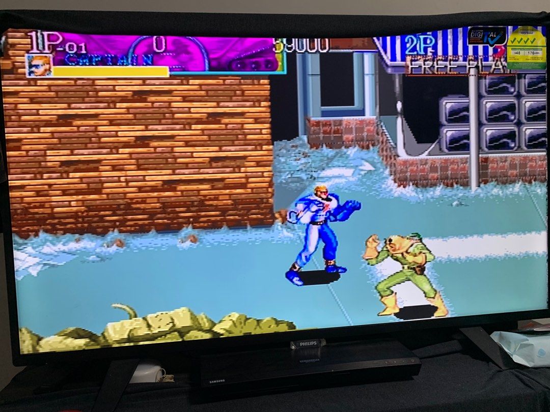 ps1 Captain commando, Video Gaming, Video Games, PlayStation on Carousell