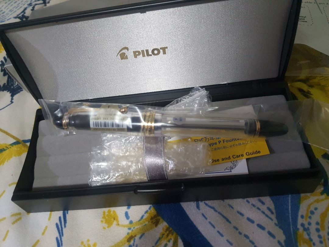 Rare Pilot Custom 823 Vacuum Filler Clear Demonstrator F nib14K ...