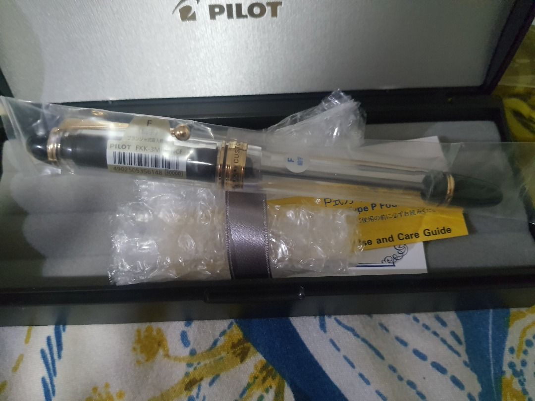 Rare Pilot Custom 823 Vacuum Filler Clear Demonstrator F nib14K ...