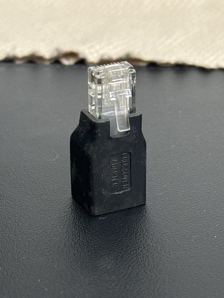 RJ45 Crossover Adapter Cat6 Cat5e Ethernet RJ45 Male to Female Adapter ...