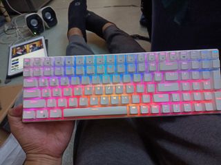 Royal Kludge RK84 Red Switch Tri-Mode Hotswappable Mechanical Keyboard (Brand New), Computers ...