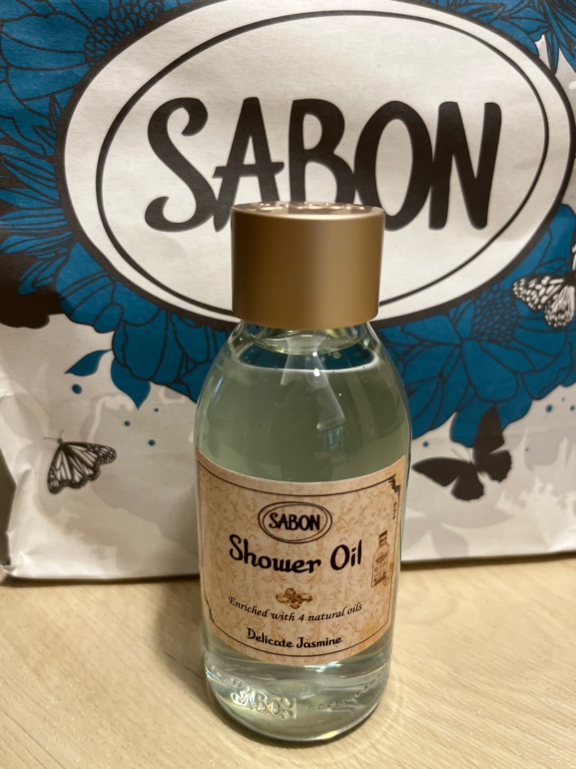 Sabon 茉莉花語 沐浴油100ml, 香水、美妝、保養, 身體清潔保養, 沐浴清潔相關在旋轉拍賣