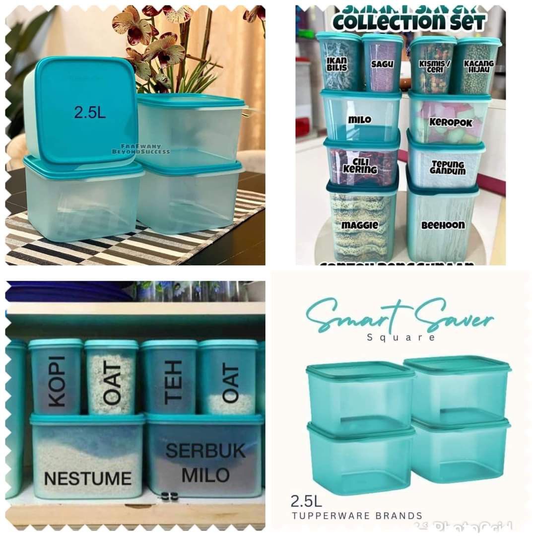 Smart saver tupperware, Furniture & Home Living, Kitchenware ...