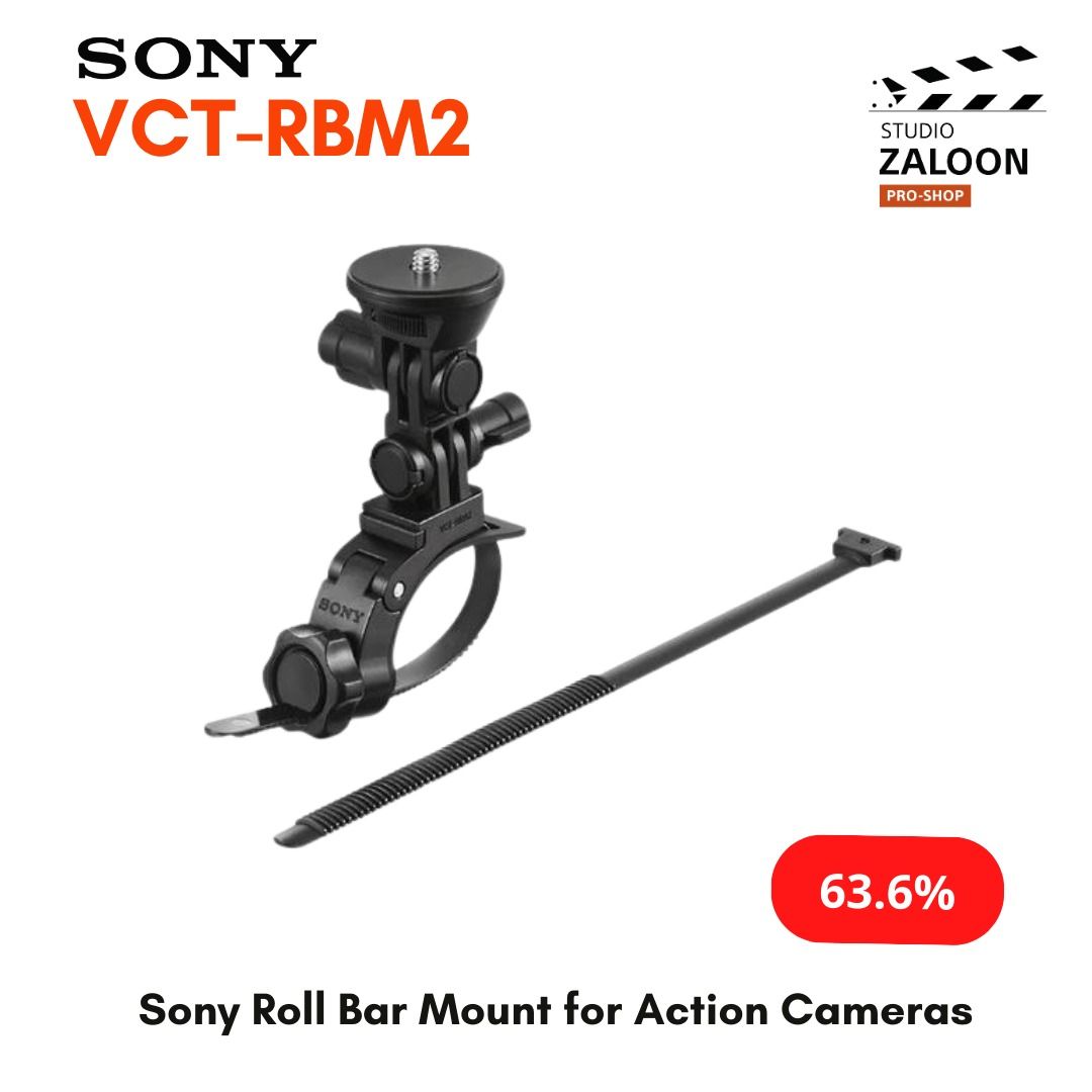 Sony VCT-RBM2 Roll Bar Mount for Action Cameras, Mobile Phones ...