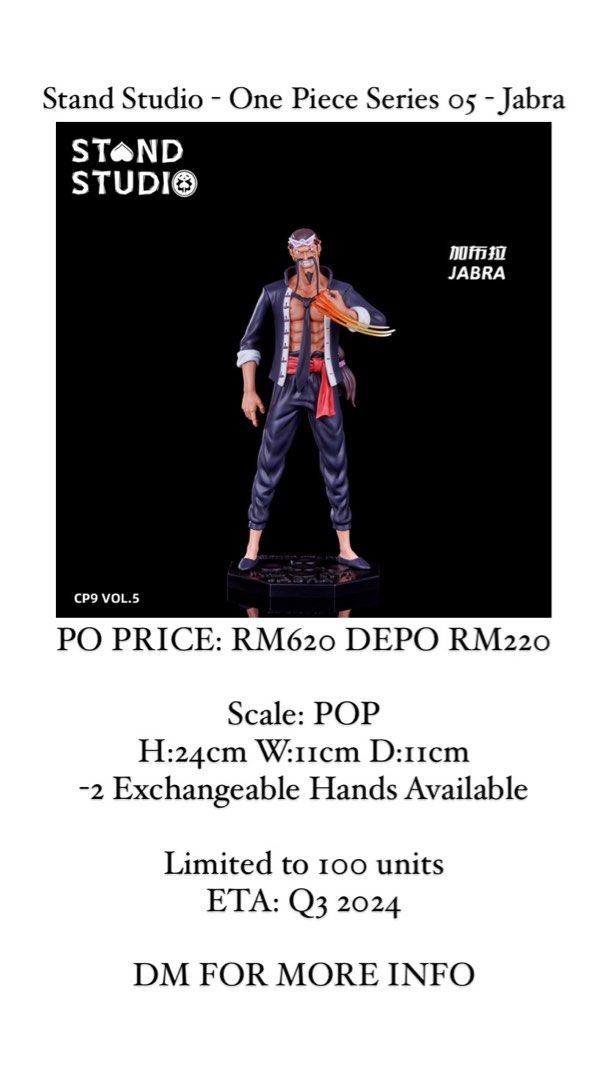 Stand Studio - One Piece Series 05 - Jabra, Hobbies & Toys, Toys ...
