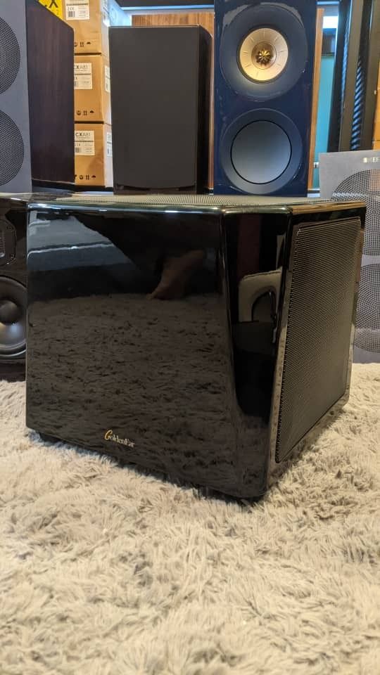 SuperSUB X Dual 8" compact powered subwoofer with dual passive ...