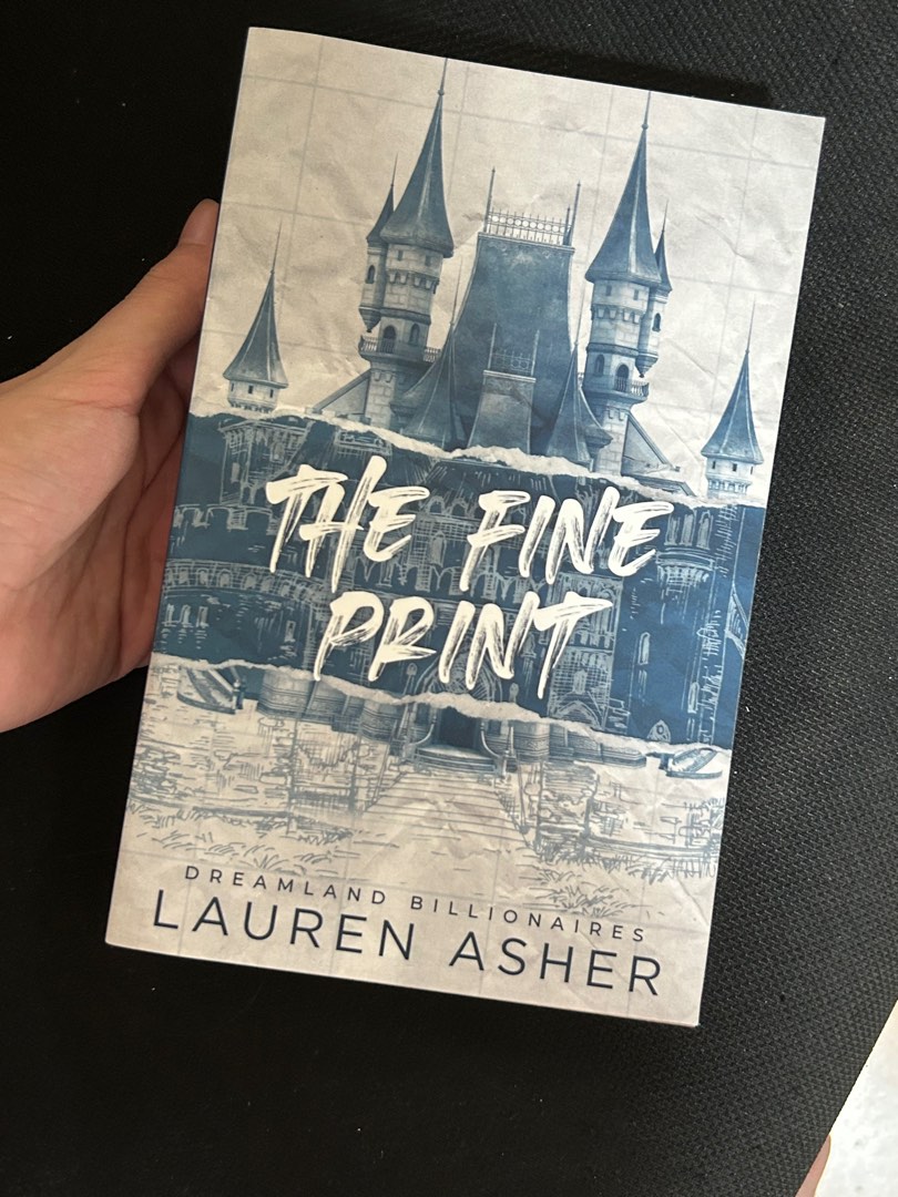 the fine print by lauren asher (booktok book), Hobbies & Toys, Books ...