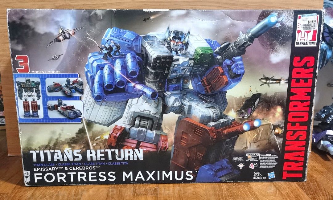 Transformers Titan Return Titan Class Fortress Maximus, Hobbies & Toys ...