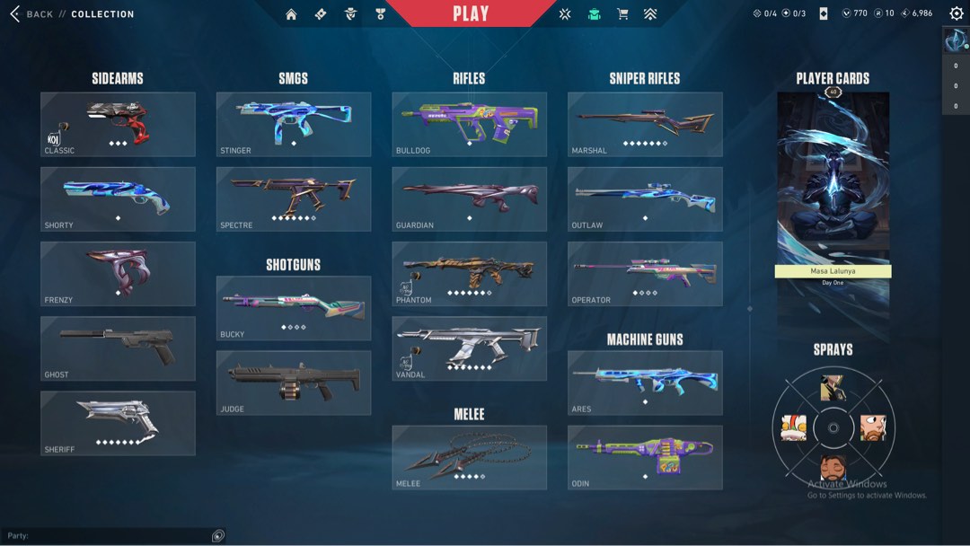 Valorant account Kuronami bundle and 2 VCT CLASSIC, Hobbies & Toys ...