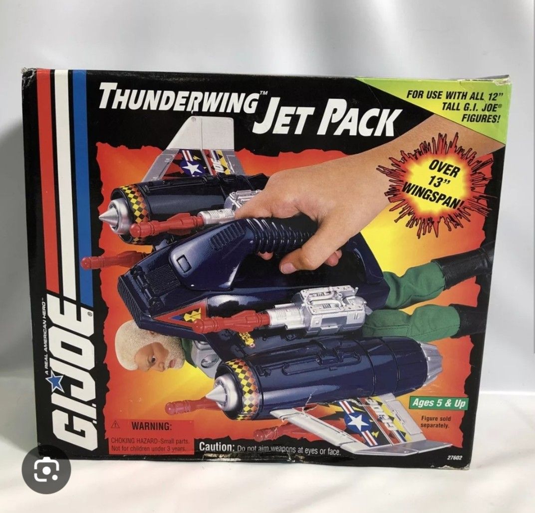 Vintage G.I Joe Thunderwing Jet Pack, Hobbies & Toys, Toys & Games on ...