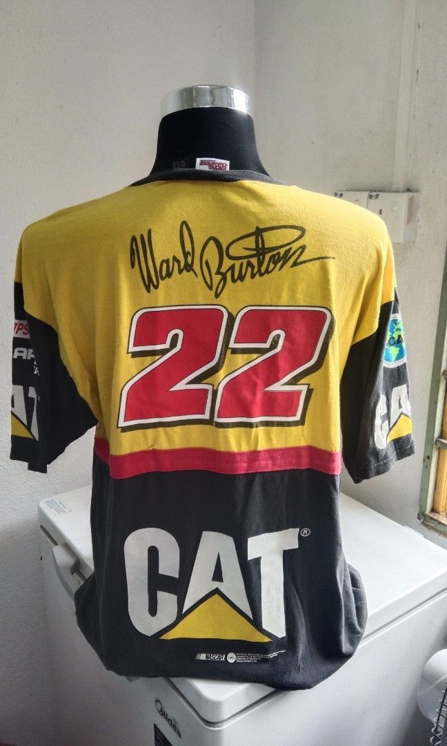 Vintage nascar CAT made in usa, Men's Fashion, Activewear on Carousell